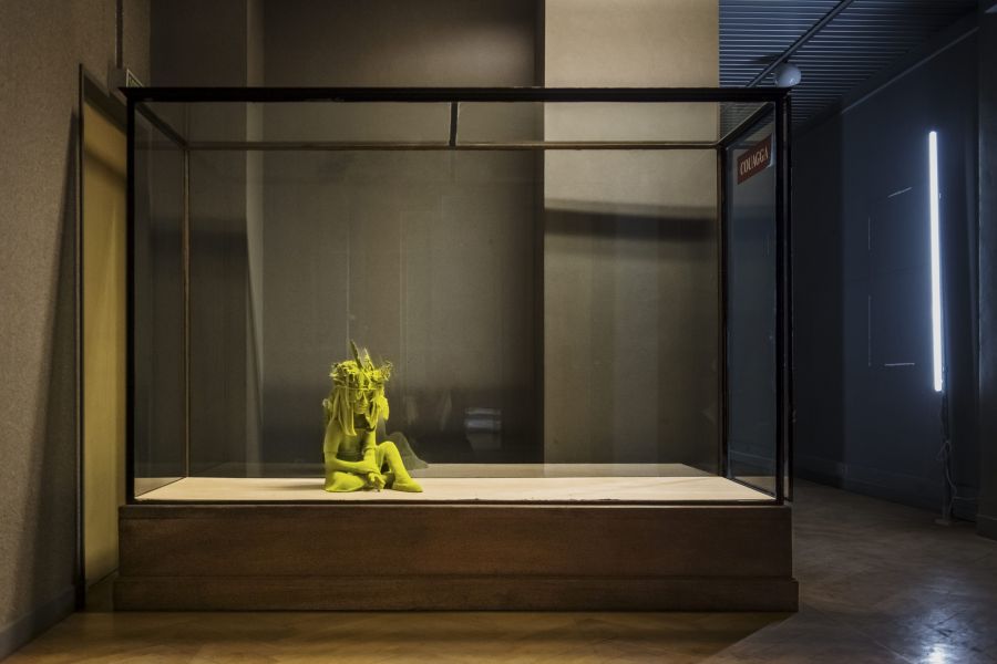 Kim Simonsson – Resting Mossgirl With Cassette Tape, 2022 – Biennale de ...