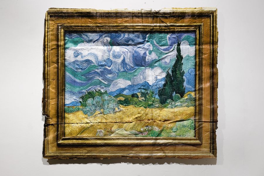 Julio Anaya Cabanding – Vincent Van Gogh. Wheatfield with Cypresses ...