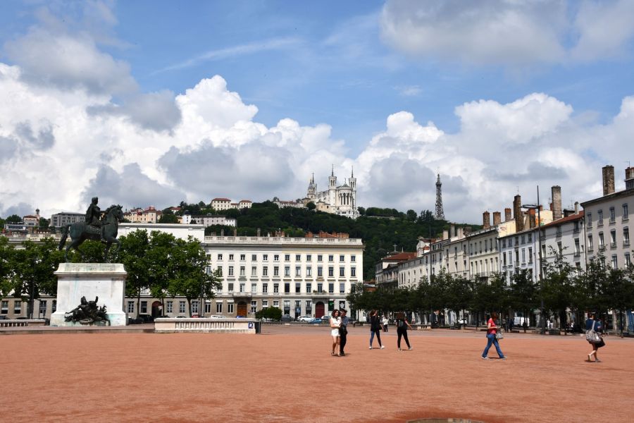 Place Bellecour – Biennale de Lyon