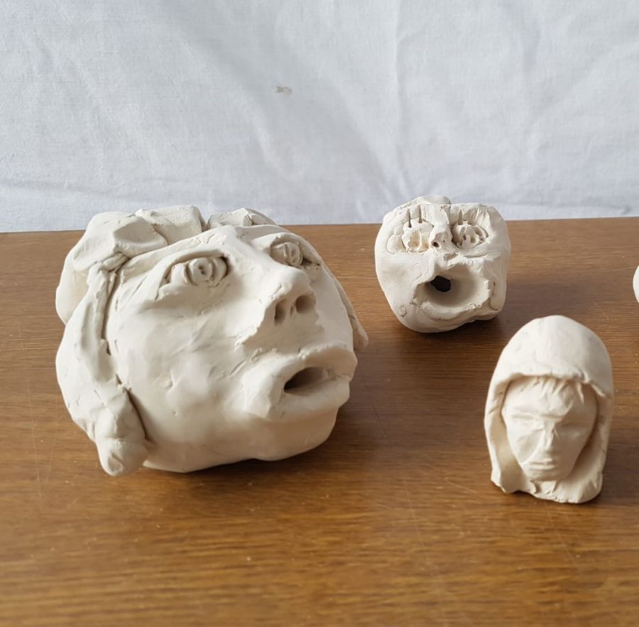 Workshop Clay and writing – Biennale de Lyon